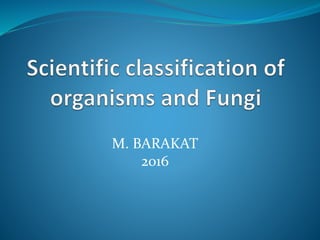 Scientific classification of organisms | PPT