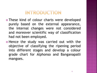 Scientific classification of ripening period and development of | PPTX