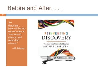 Scientific Communication Before and After Networked Science | PPT