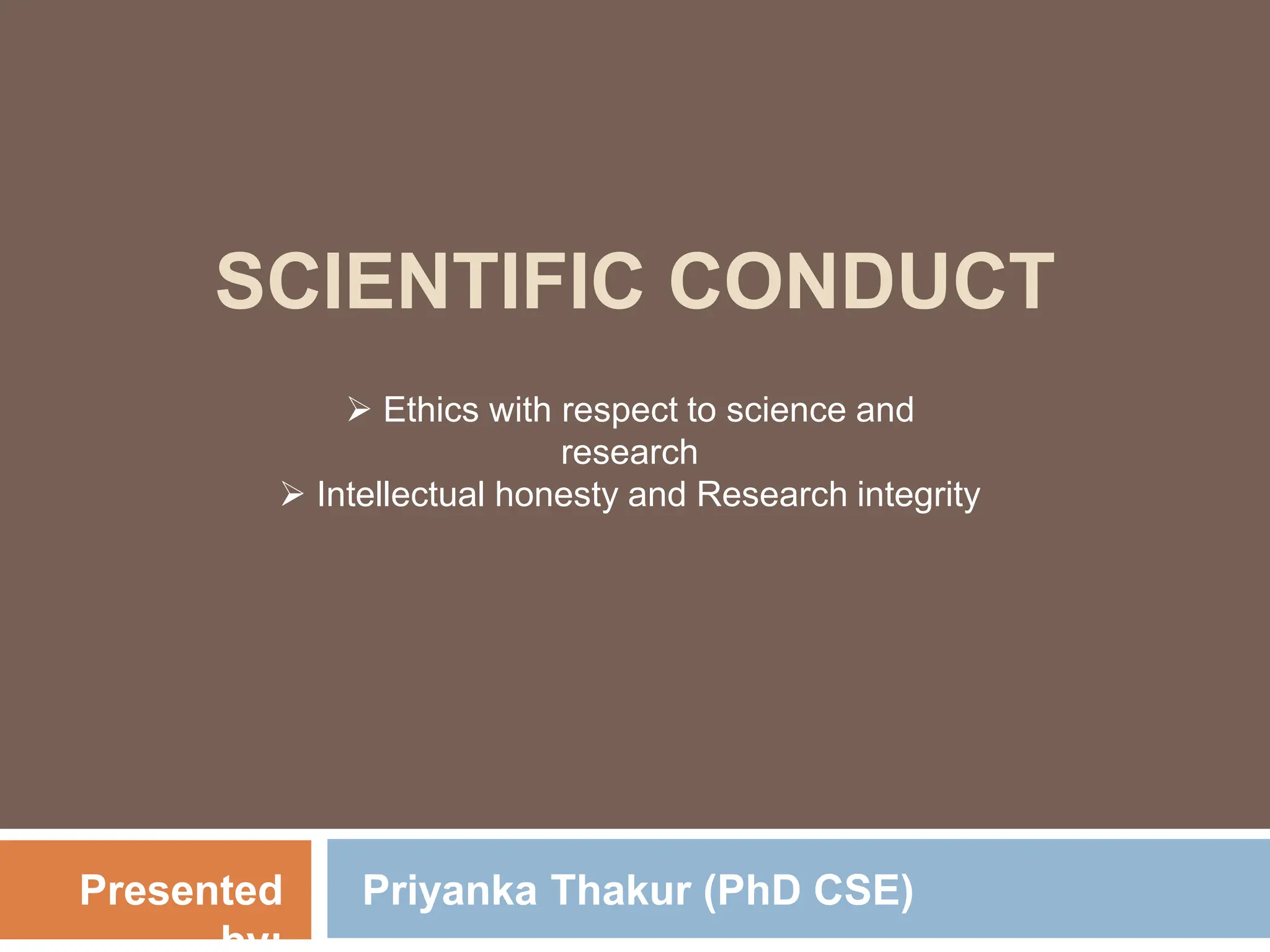 Scientific Conduct (Part-1)on research.pptx