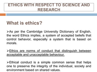 Scientific Conduct (Part-1)on research.pptx