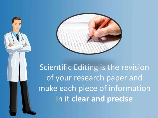 Scientific Editing Services | PPT