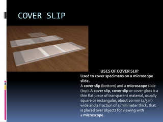 Scientific equipments and functions | PPTX