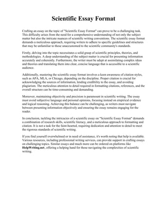 Scientific Essay Format.pdf