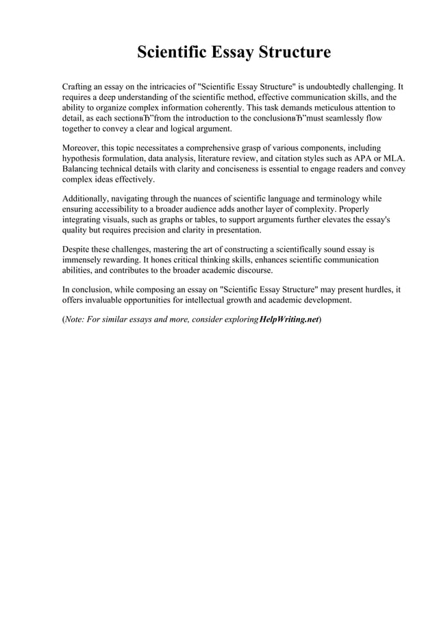 Scientific Essay Structure.pdf