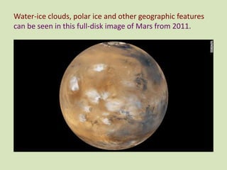 Scientific exploration of mars | PPT