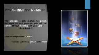 Scientific facts of quran | PPTX | Islam | Religion & Spirituality