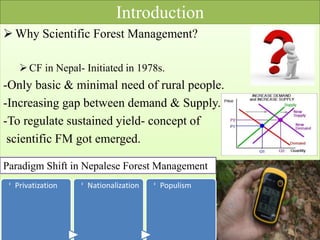 Scientific forest management: A Project Tour Report | PPTX