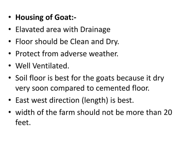 Scientific Goat Farming | PDF