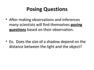 Scientific Inquiry | PPT