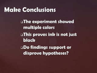 Scientific Inquiry and Process | PPTX | Chemistry | Science