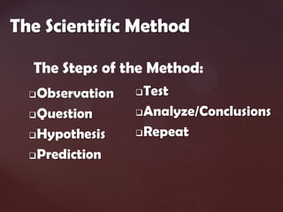 Scientific Inquiry and Process | PPTX