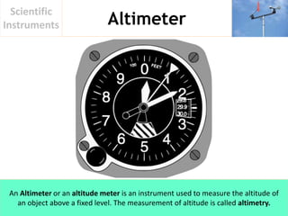 Scientific Instruments | PPTX