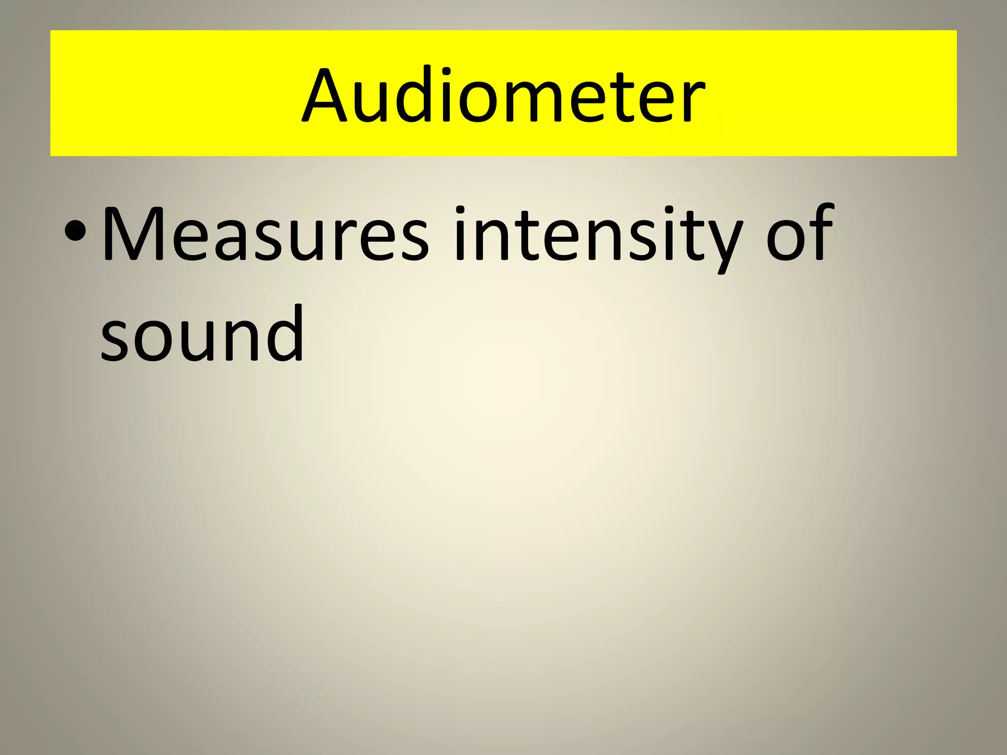 Scientific instruments and their uses | PPTX