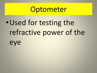Scientific instruments and their uses | PPTX
