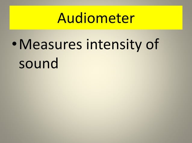 Scientific instruments and their uses | PPTX