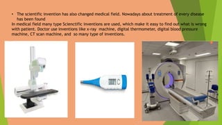 scientific invention , guyss here is ppt for scienctific invention | PPT
