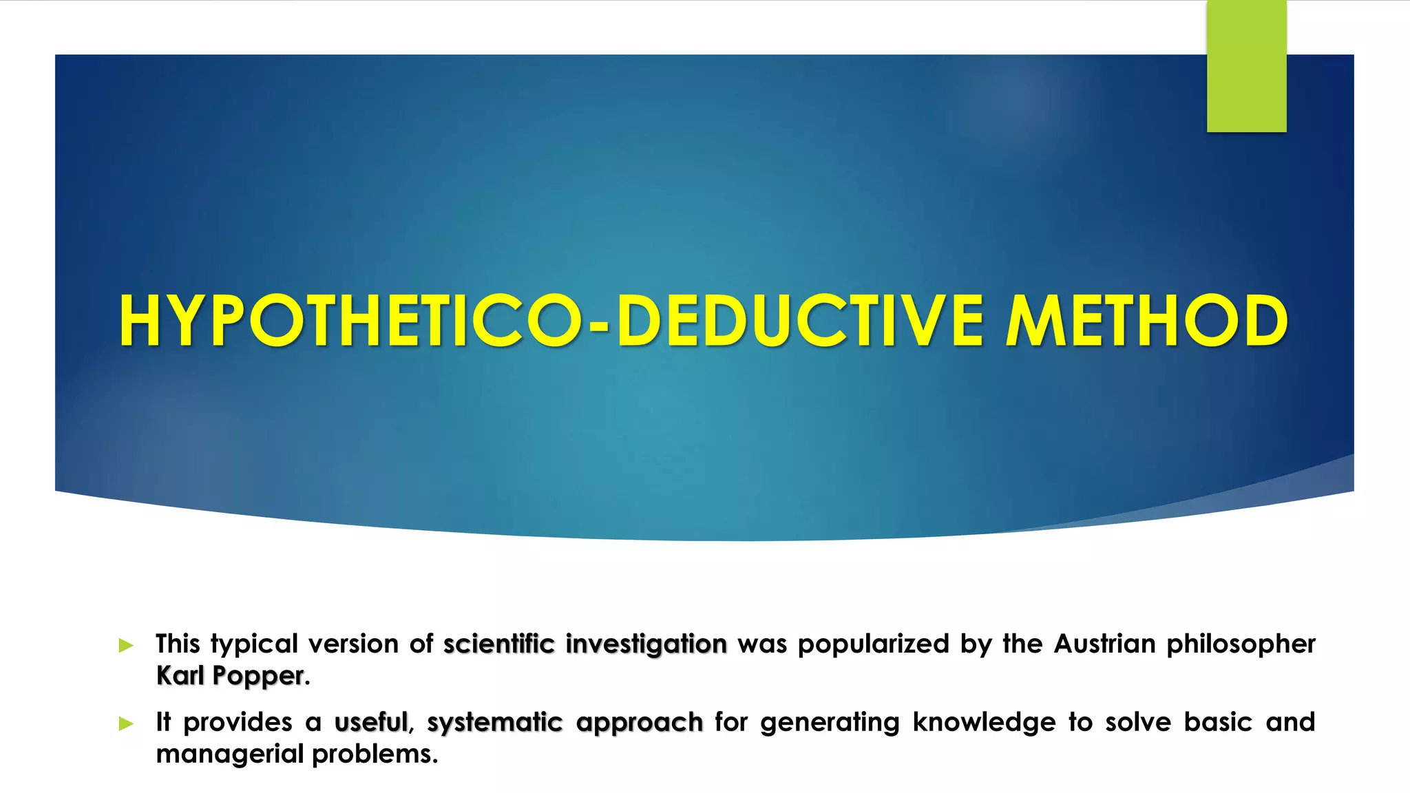 | Scientific investigation | Approaches to Scientific Investigation ...