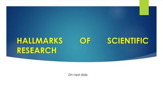 | Scientific investigation | Approaches to Scientific Investigation ...