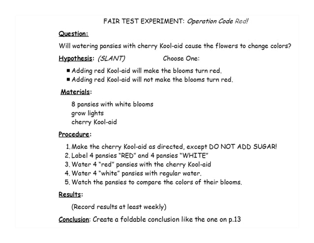 Scientific Investigation Unit | PPT