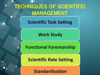 Scientific Management | PPTX | Business | Business and Finance