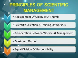 Scientific Management | PPTX | Business | Business and Finance
