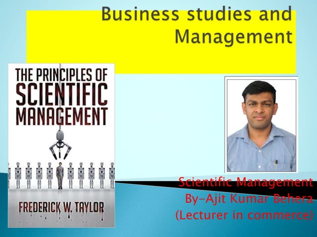 Scientific management | PPT