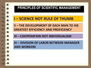 Scientific management | PPTX