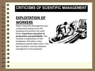 Scientific management | PPTX