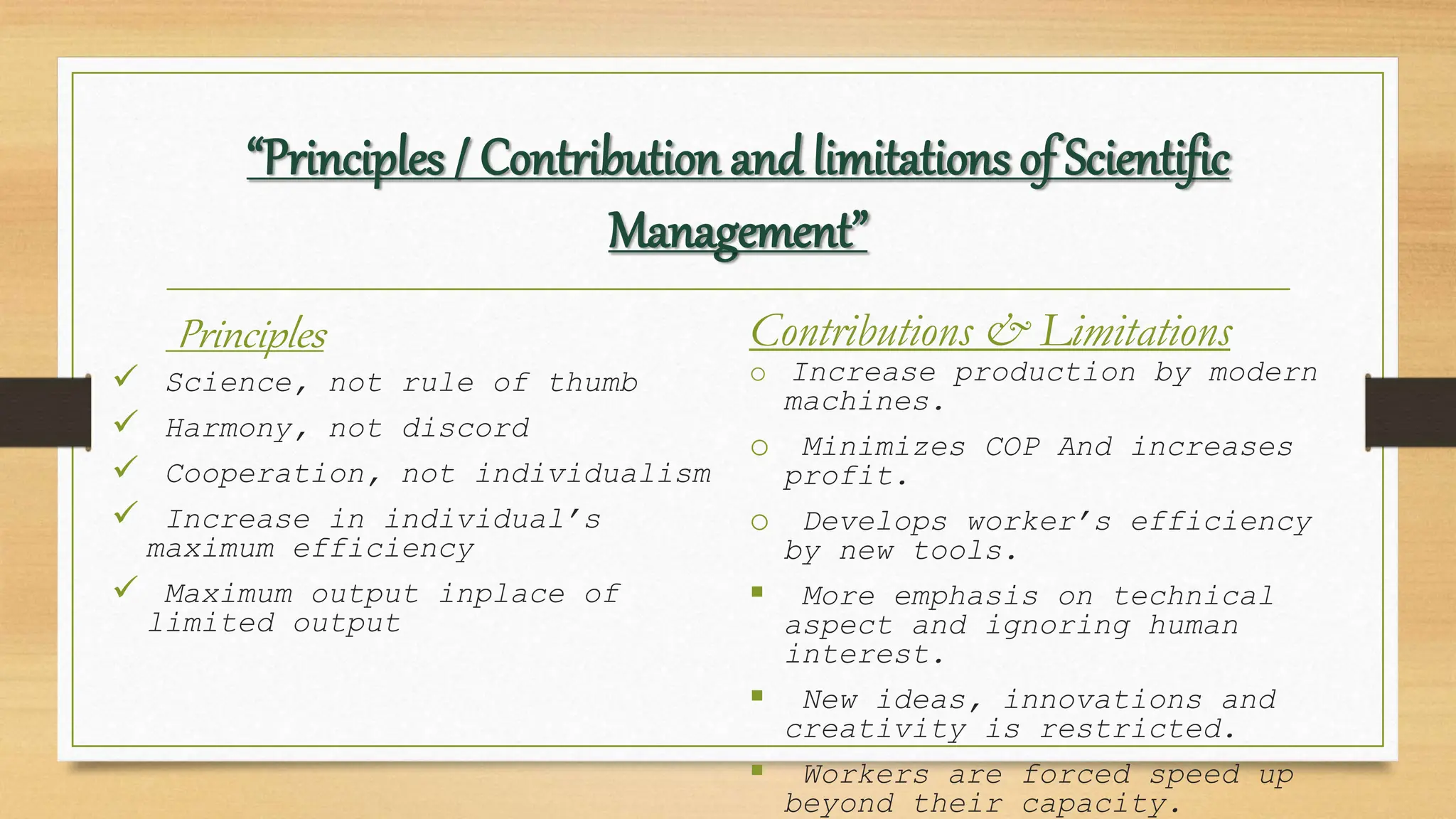 SCIENTIFIC MANAGEMENT , administration.pptx