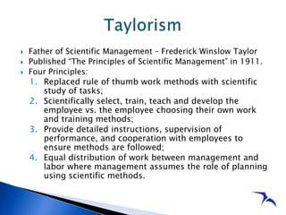 Scientific Management Methods | PPT