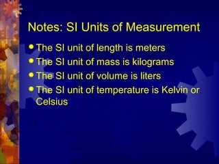 Scientific measurement | PPT