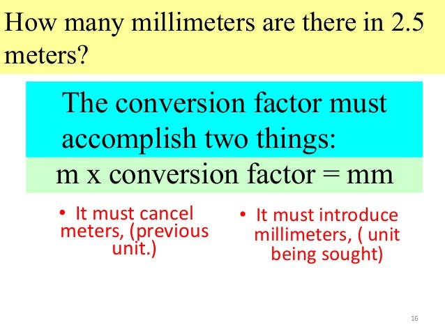 Scientific measurement