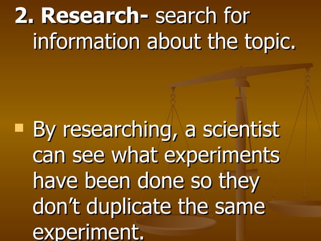 Scientific method | PPT