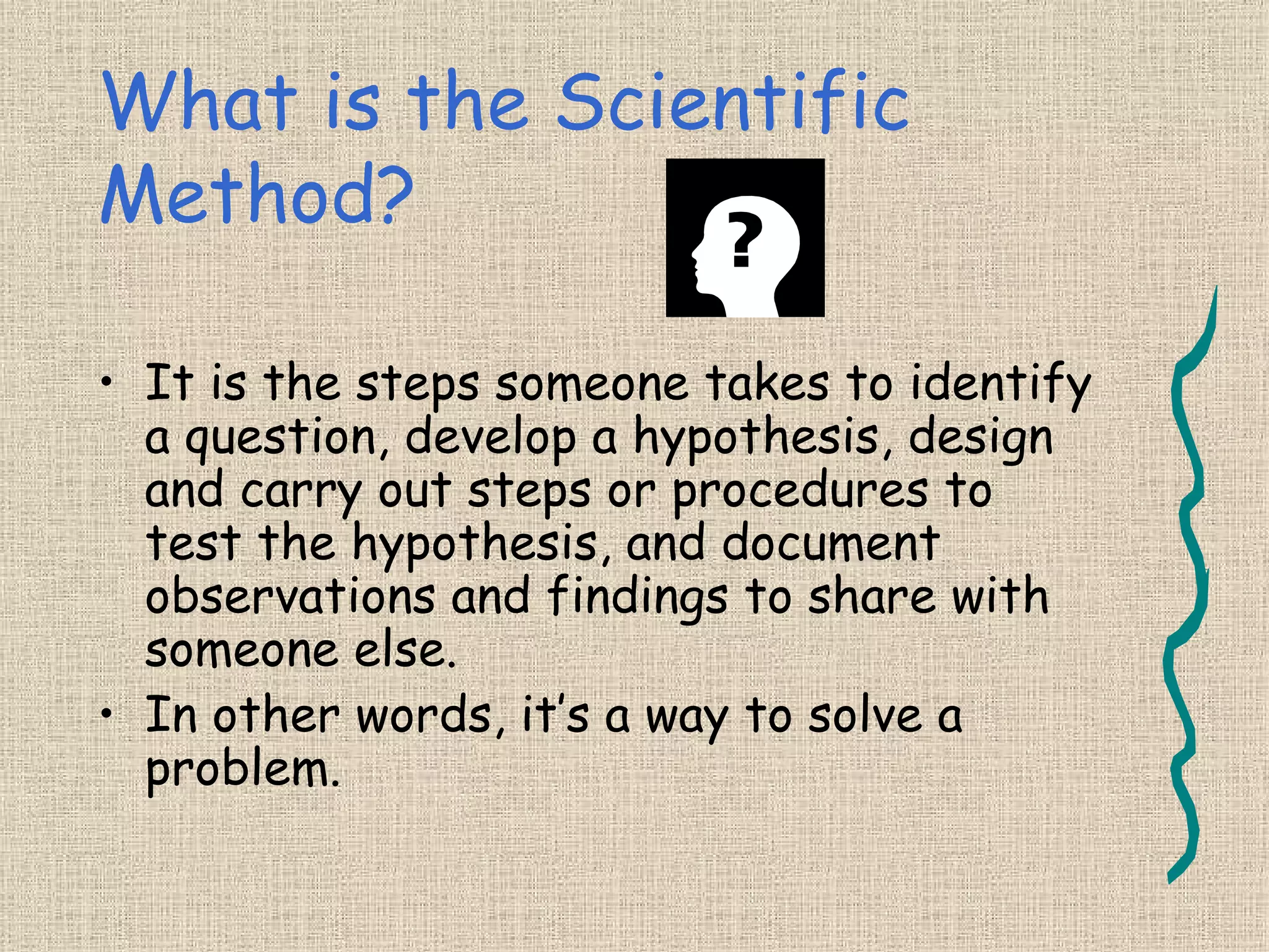 Scientific method | PPT