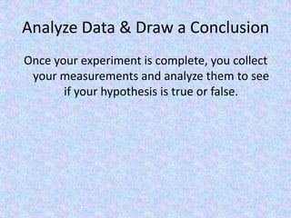 Scientific method | PPTX | Science