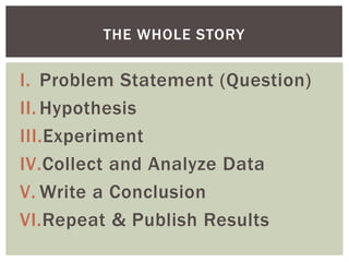Scientific method | PPT