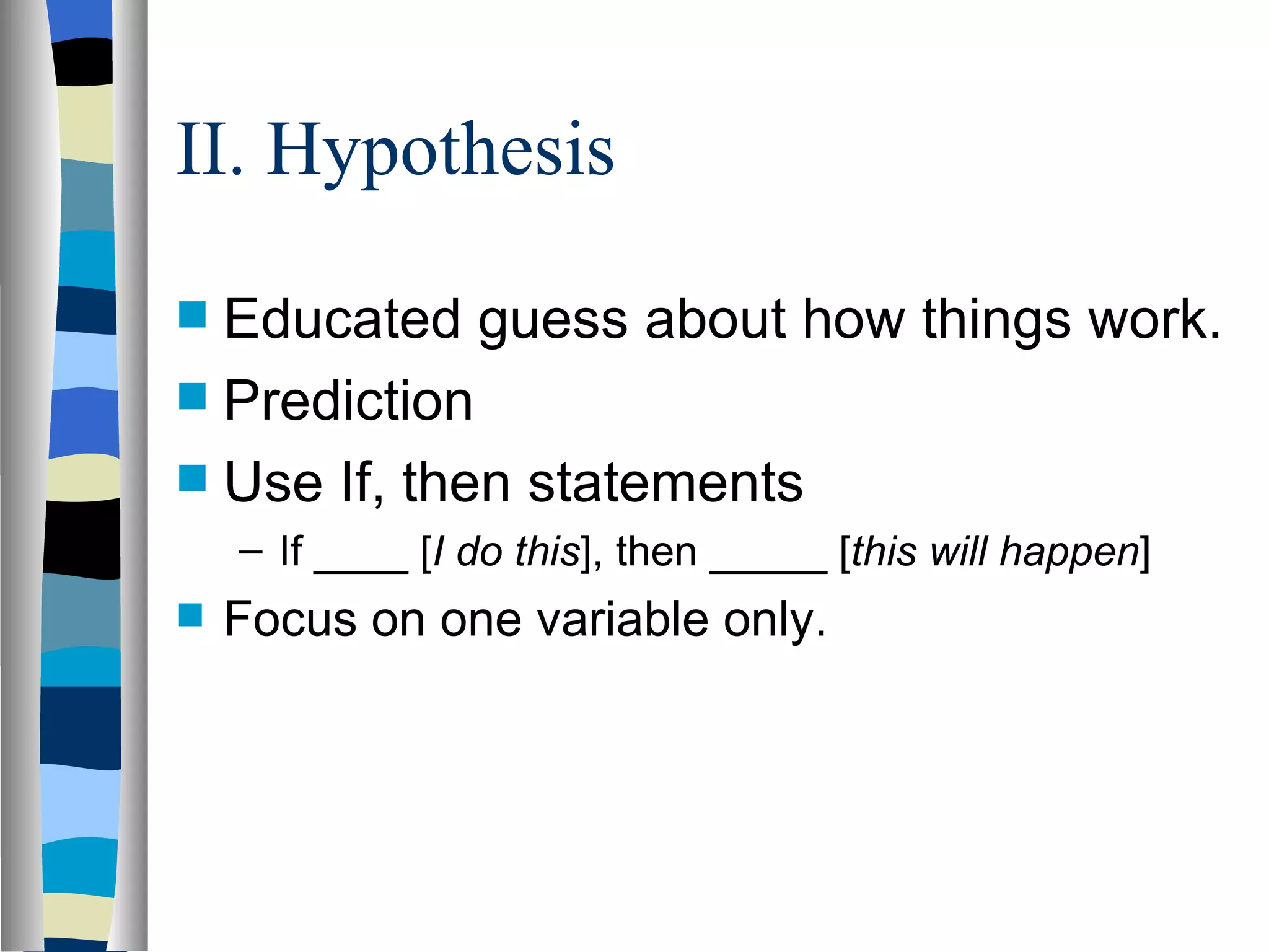 Scientific Method | PPT | Science