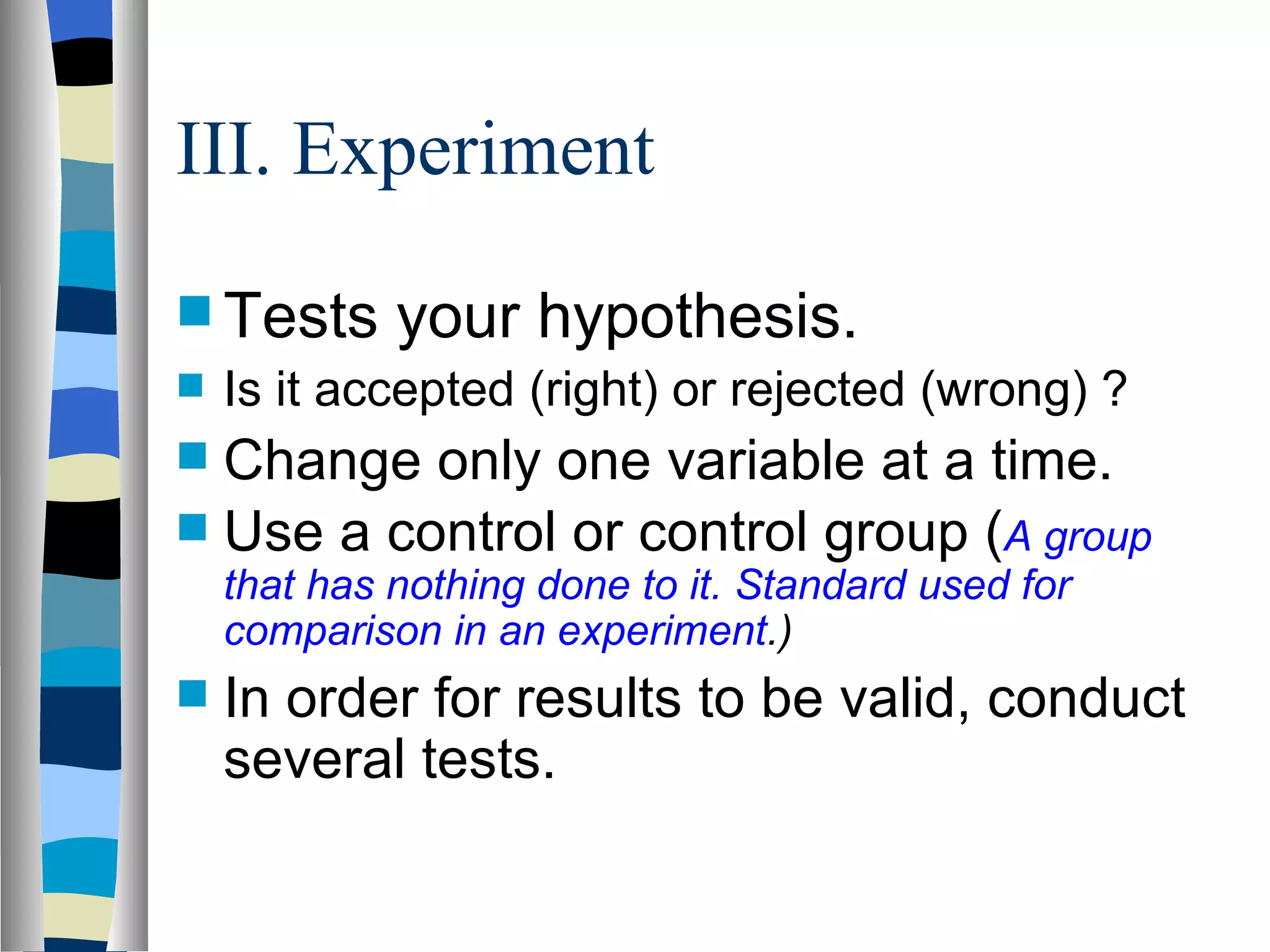 Scientific Method | PPT | Science