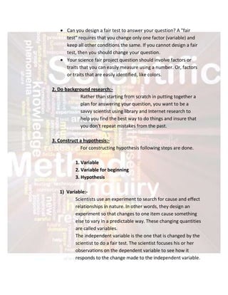 Scientific method | PDF