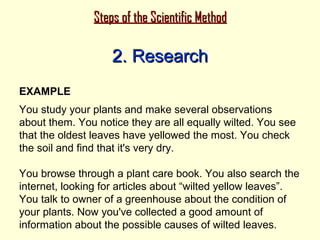 The Process of The Scientific Method | ODP