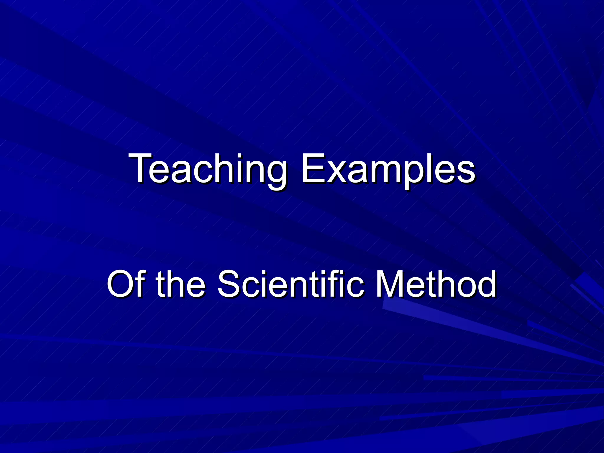 Scientific method | PPT