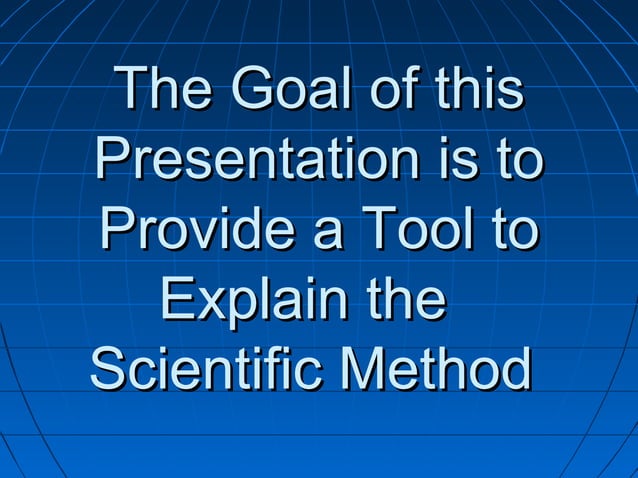 Scientific method | PPT