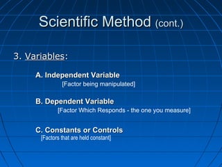 Scientific method | PPT