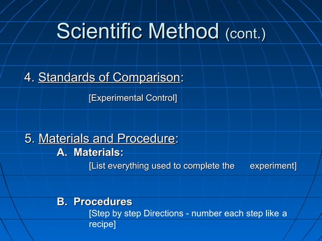Scientific method | PPT