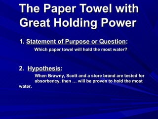 Scientific method | PPT