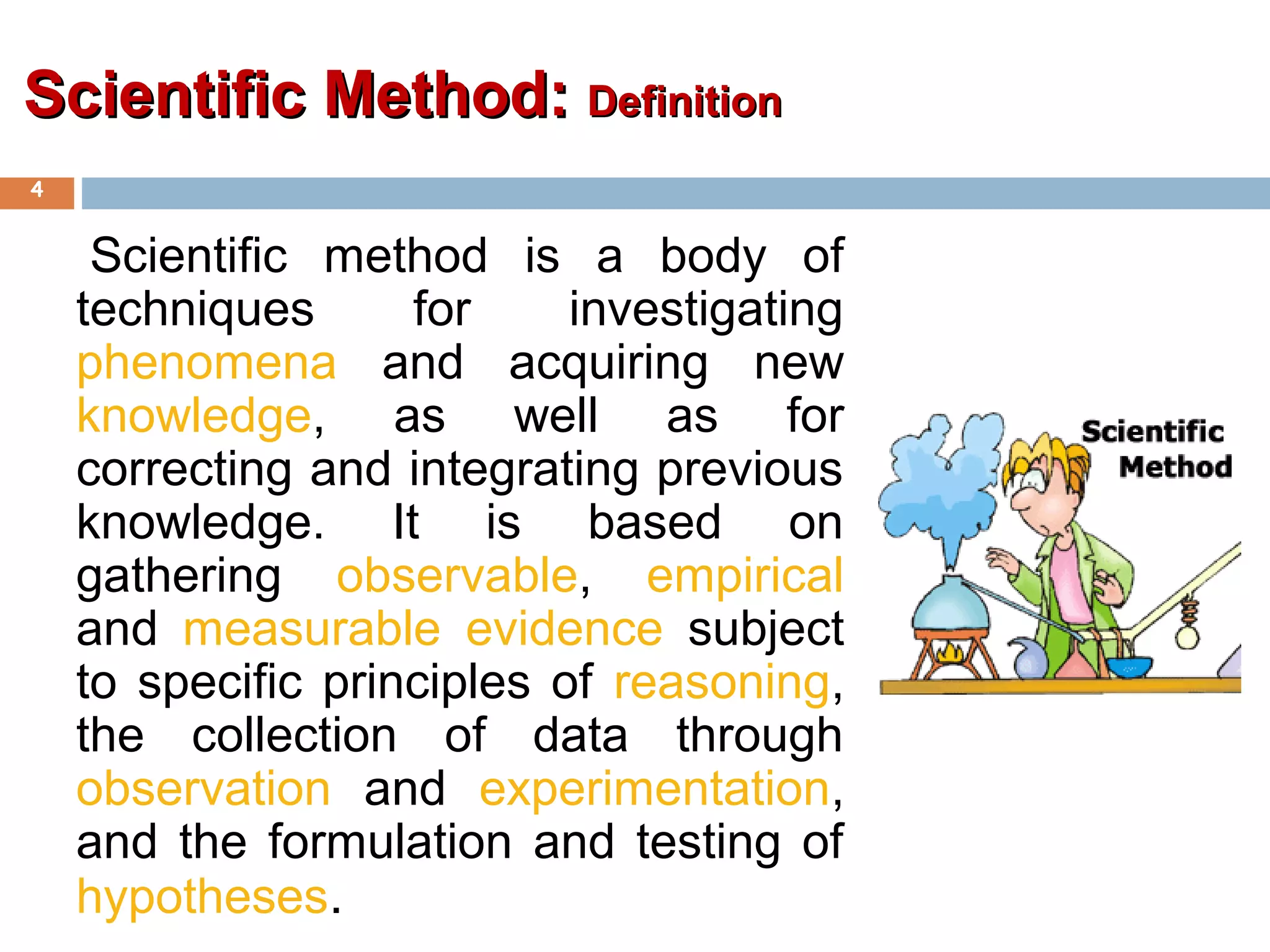 Scientific method | PPT