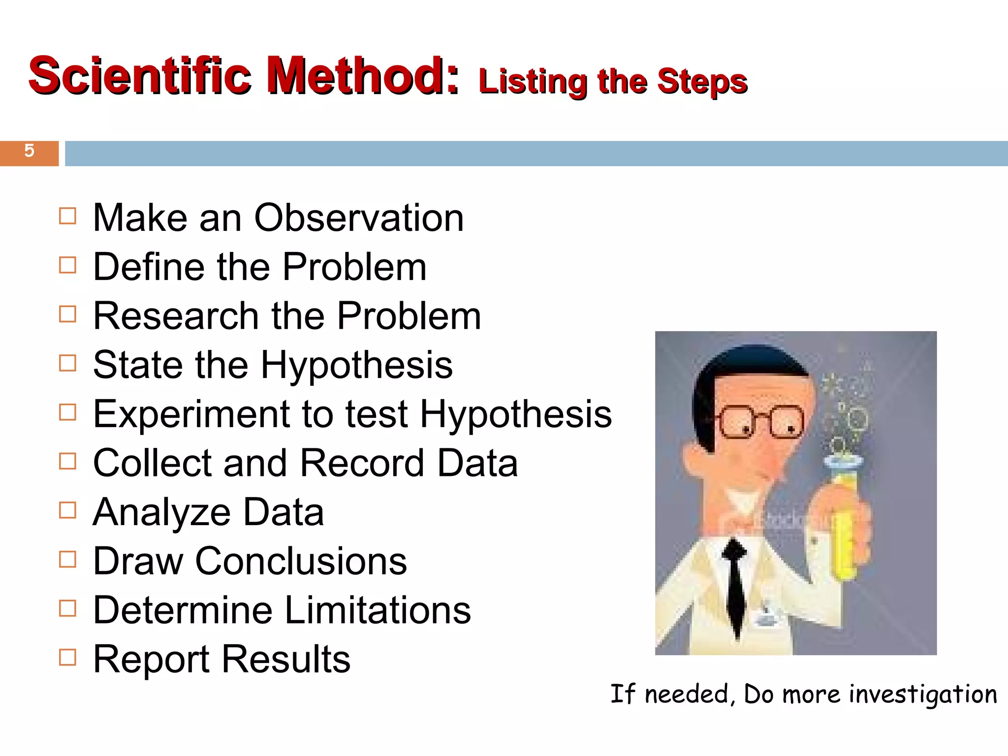 Scientific method | PPT