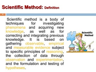 Scientific method | PPT