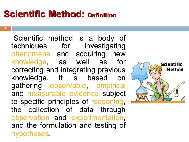 Scientific method